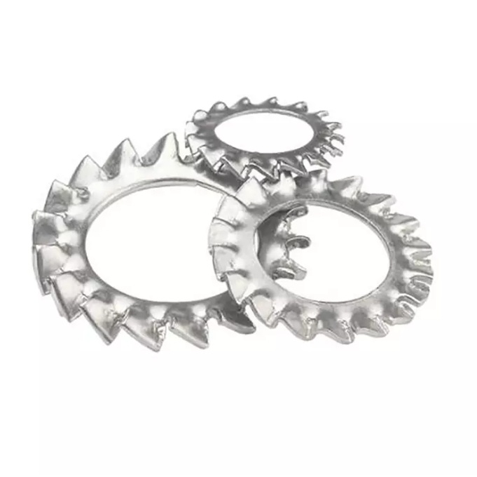 Stainless Steel External Tooth Lock Washer